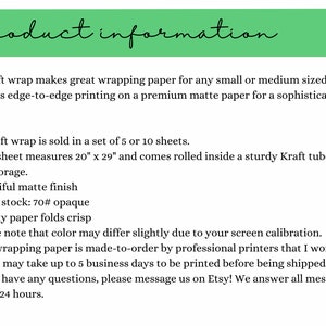 Beetle Wrapping Paper, Insect and Bugs Gift Wrap, Illustrated Wrap ...