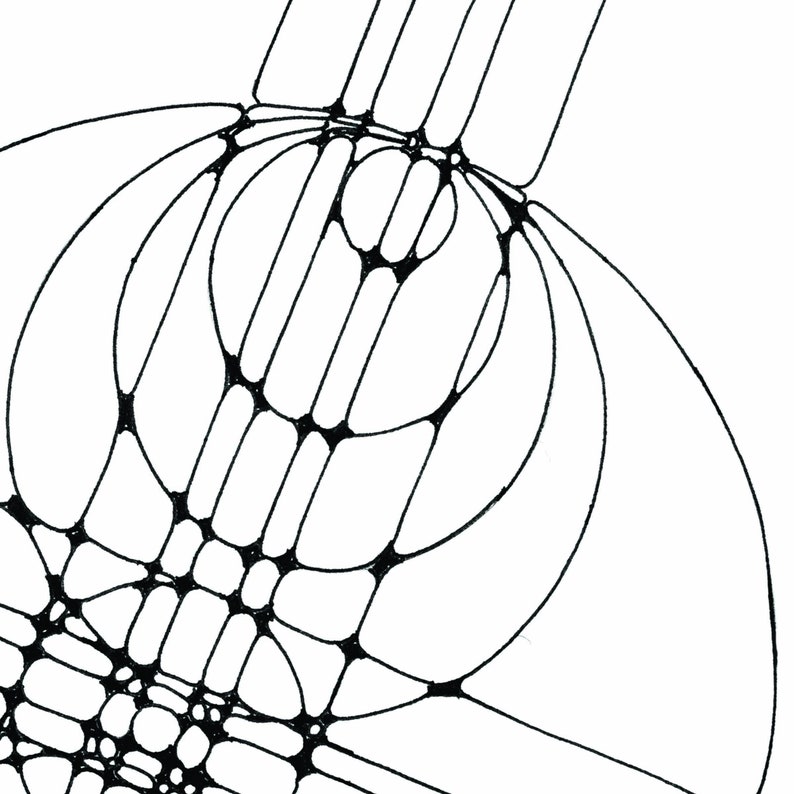 Moon Line Art | “levones” | Digital Print | Printable Art | Unique ...