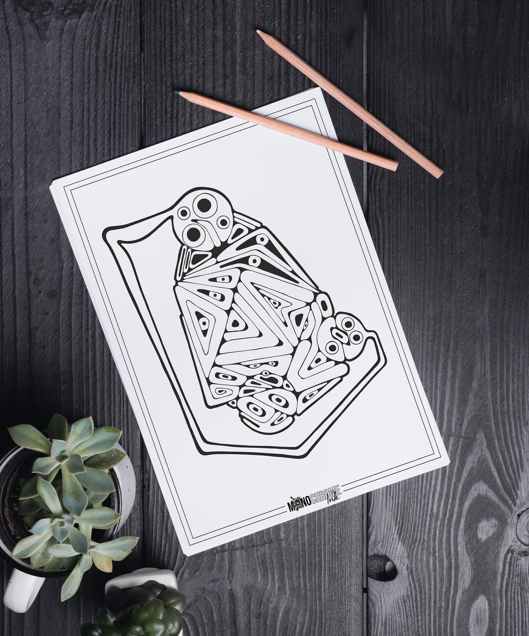 Pieces - Coloring Page - Etsy