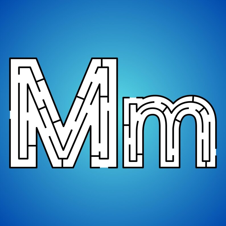 Printable Maze Activity Pages Interactive Printable Digital - Etsy