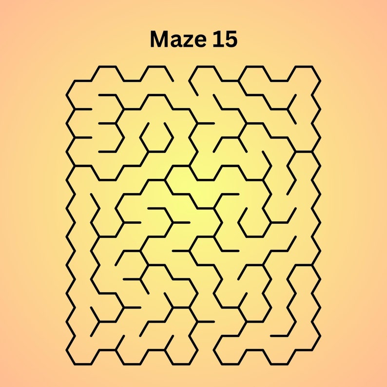 Printable Maze Activity Pages Interactive Printable Digital - Etsy