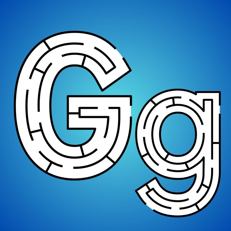 Printable Maze Activity Pages Interactive Printable Digital - Etsy