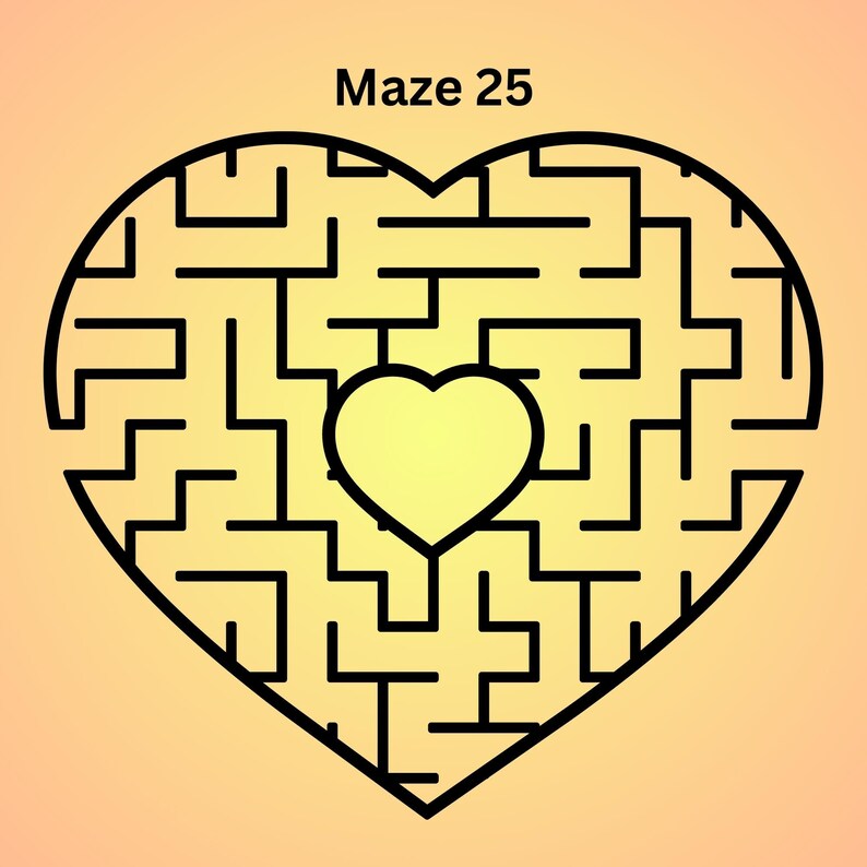 Printable Maze Activity Pages Interactive Printable Digital - Etsy