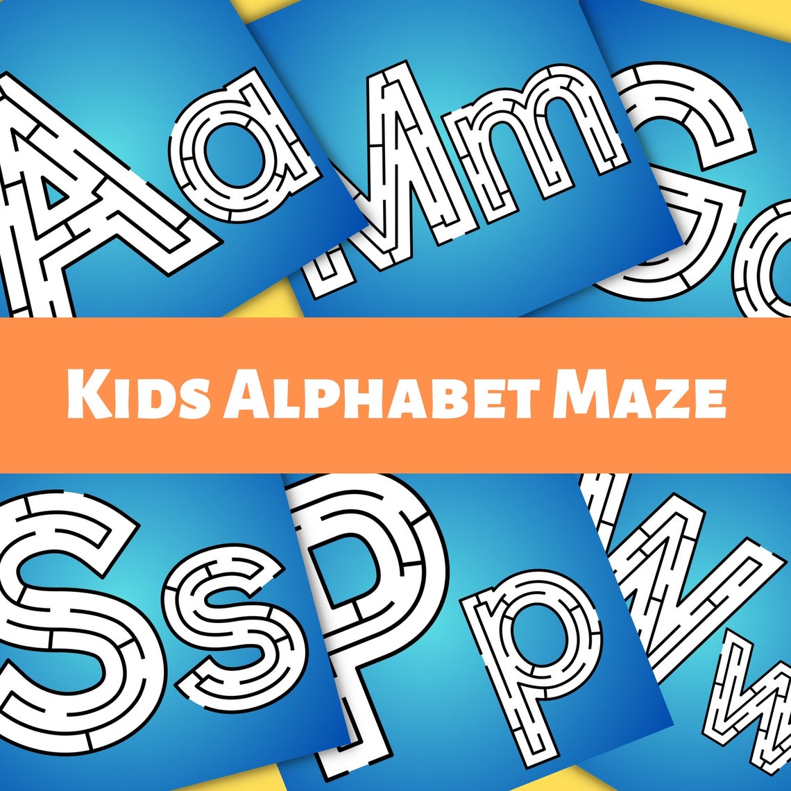 Printable Maze Activity Pages Interactive Printable Digital - Etsy