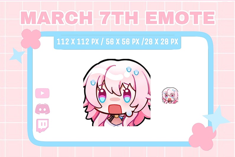 March 7th Honkai Star Rail Emote for - Etsy