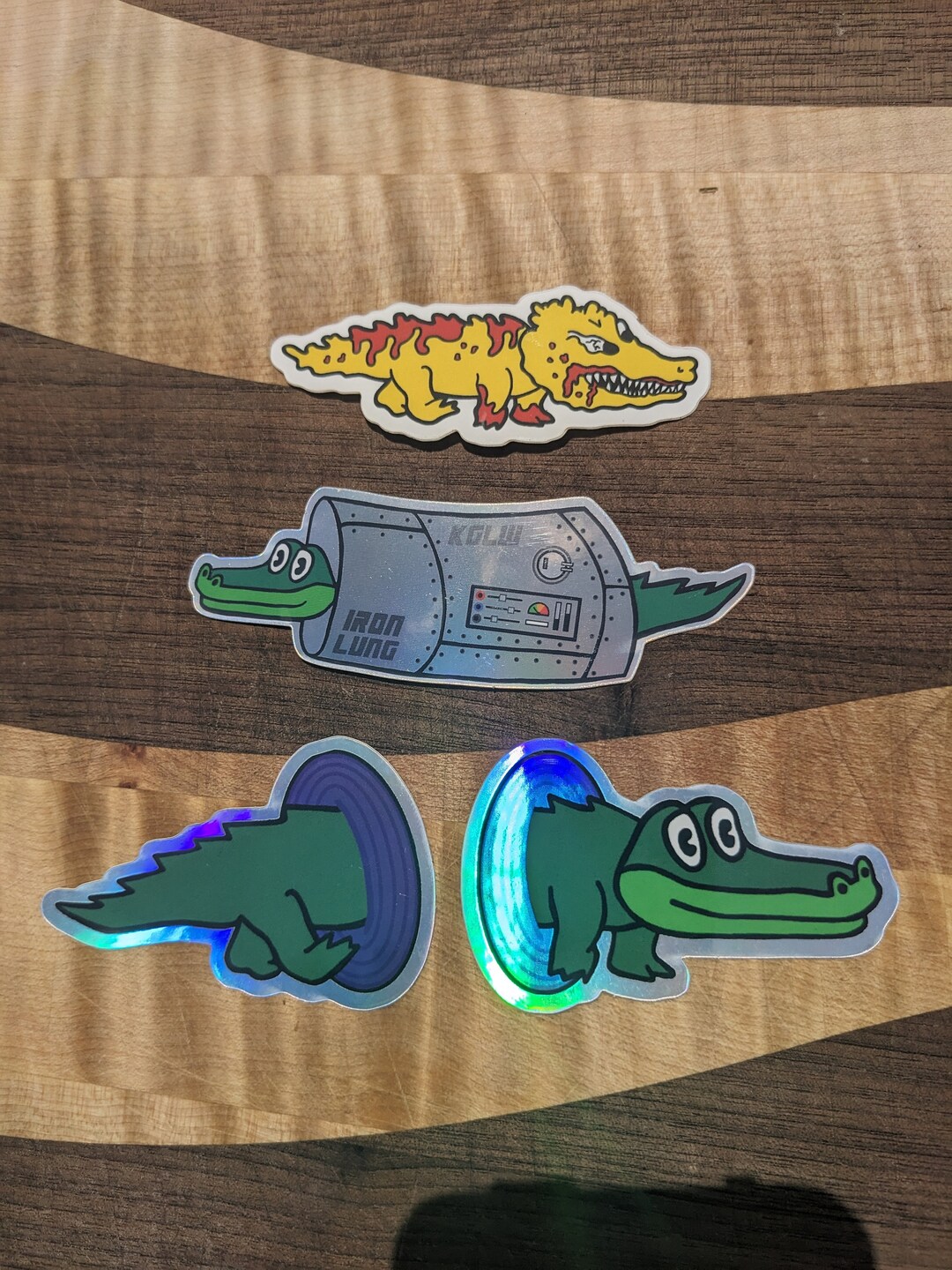 Gizzy Gator Party Pack All 3 Gizzy Gator Stickers - Etsy