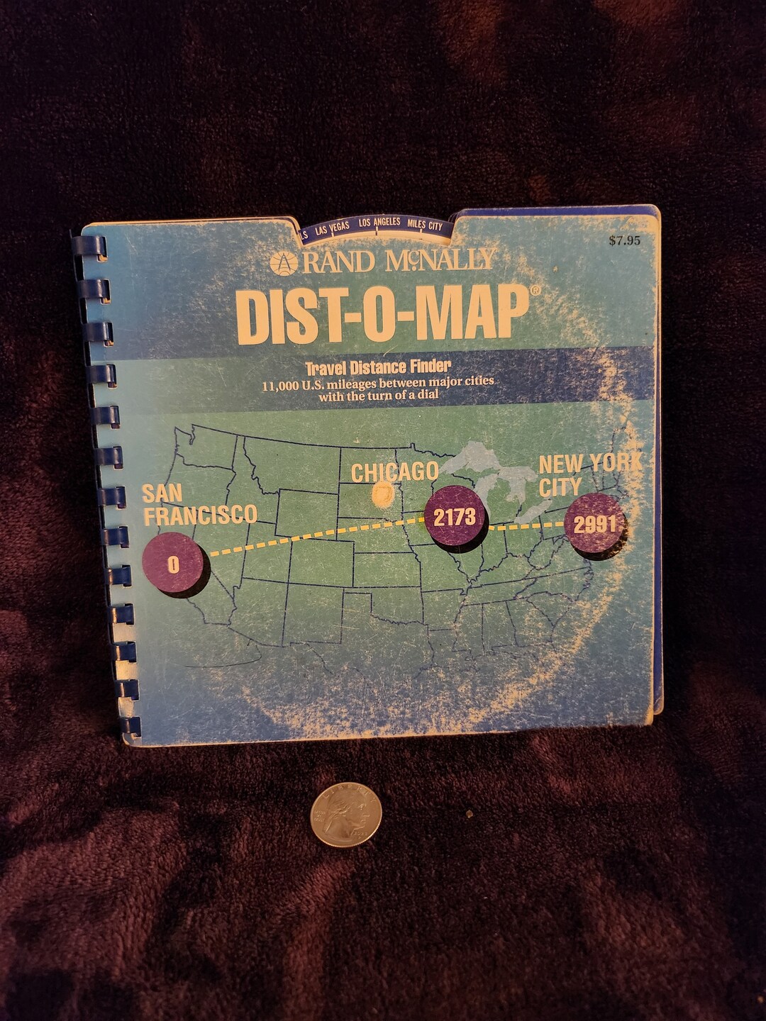 Disto-map Rand Mcnally - Etsy Australia