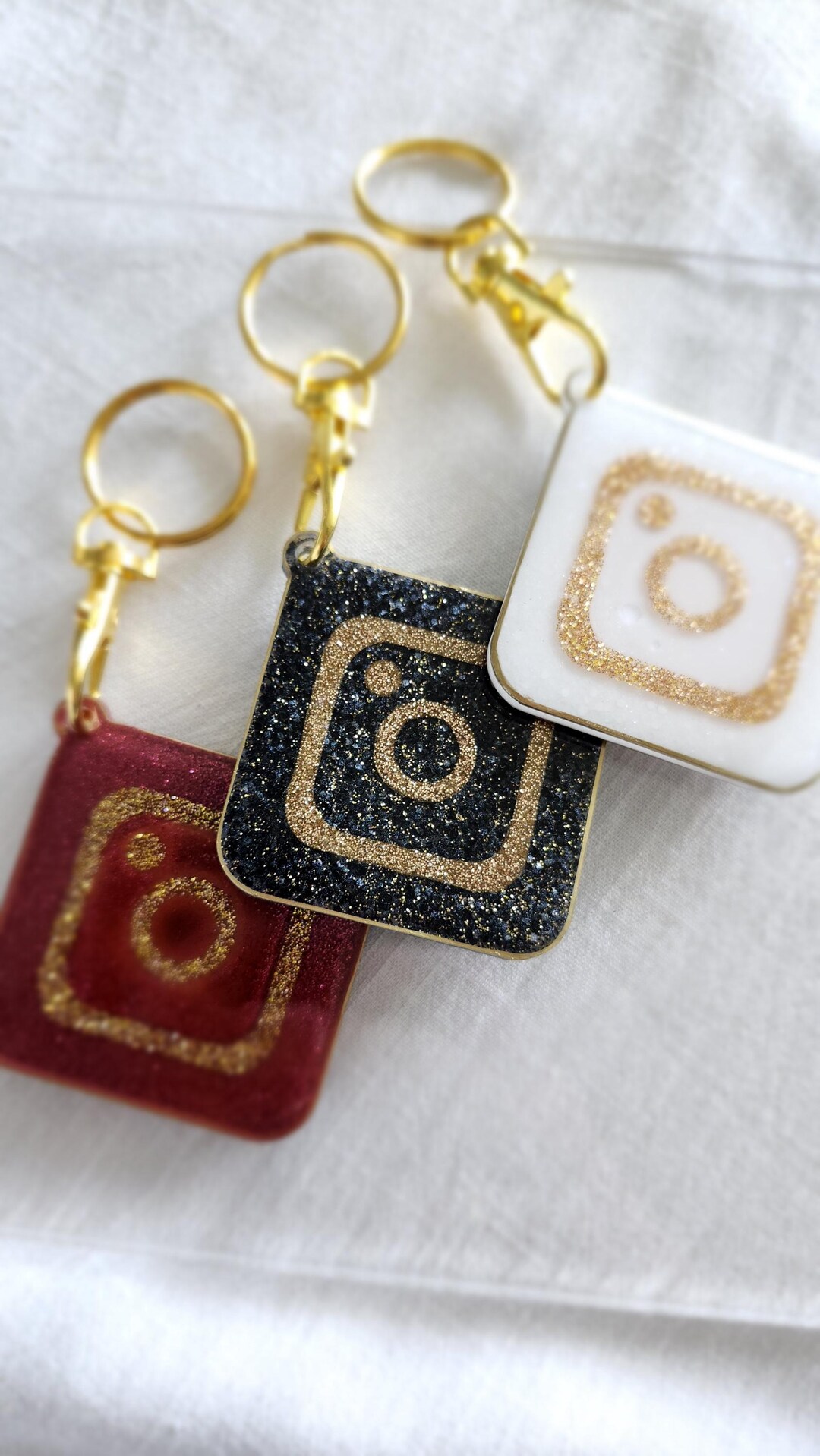 NFC Business Keychain | Instagram Smart NFC Keychain for Social Media ...