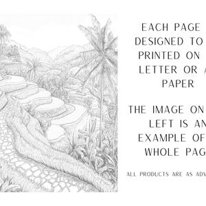 50 Bali Scenery Coloring Pages - Adult and Kids Coloring Book, Realism ...