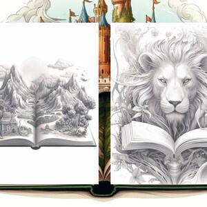 50 Magic Emerging Book Coloring Pages - Adult and Kids Coloring Book ...