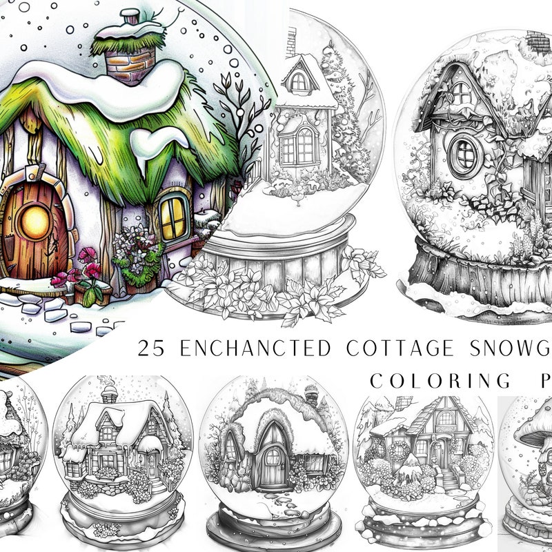 Enchanted Cottages - Etsy