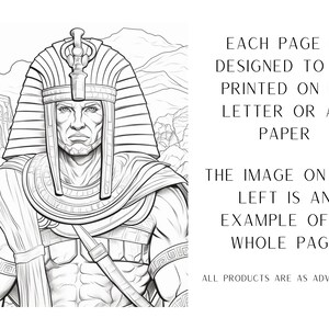 50 Ancient Egypt Coloring Pages - Adult and Kids Coloring Book, History ...