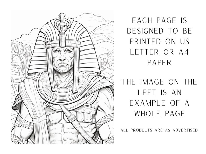 50 Ancient Egypt Coloring Pages Adult and Kids Coloring Book, History ...
