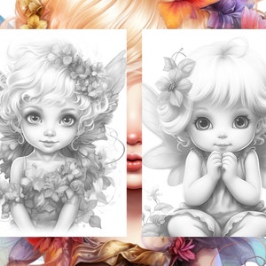 25 Adorable Baby Fairy Coloring Pages - Adult and Kids Coloring Book ...