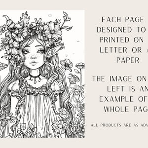 50 Little Fey Girl Coloring Pages - Adult and Kids Coloring Book ...
