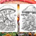 25 Enchanted Mushroom House Coloring Pages - Adult and Kids Coloring ...