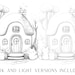 50 Kawaii Tiny Home Coloring Pages - Adult and Kids Coloring Book ...