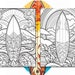 50 Patterned Surfboard Coloring Pages - Adults and Kids Coloring Book ...