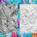 50 Pattern Swirls and Squiggles Coloring Pages - Adults Coloring Book ...