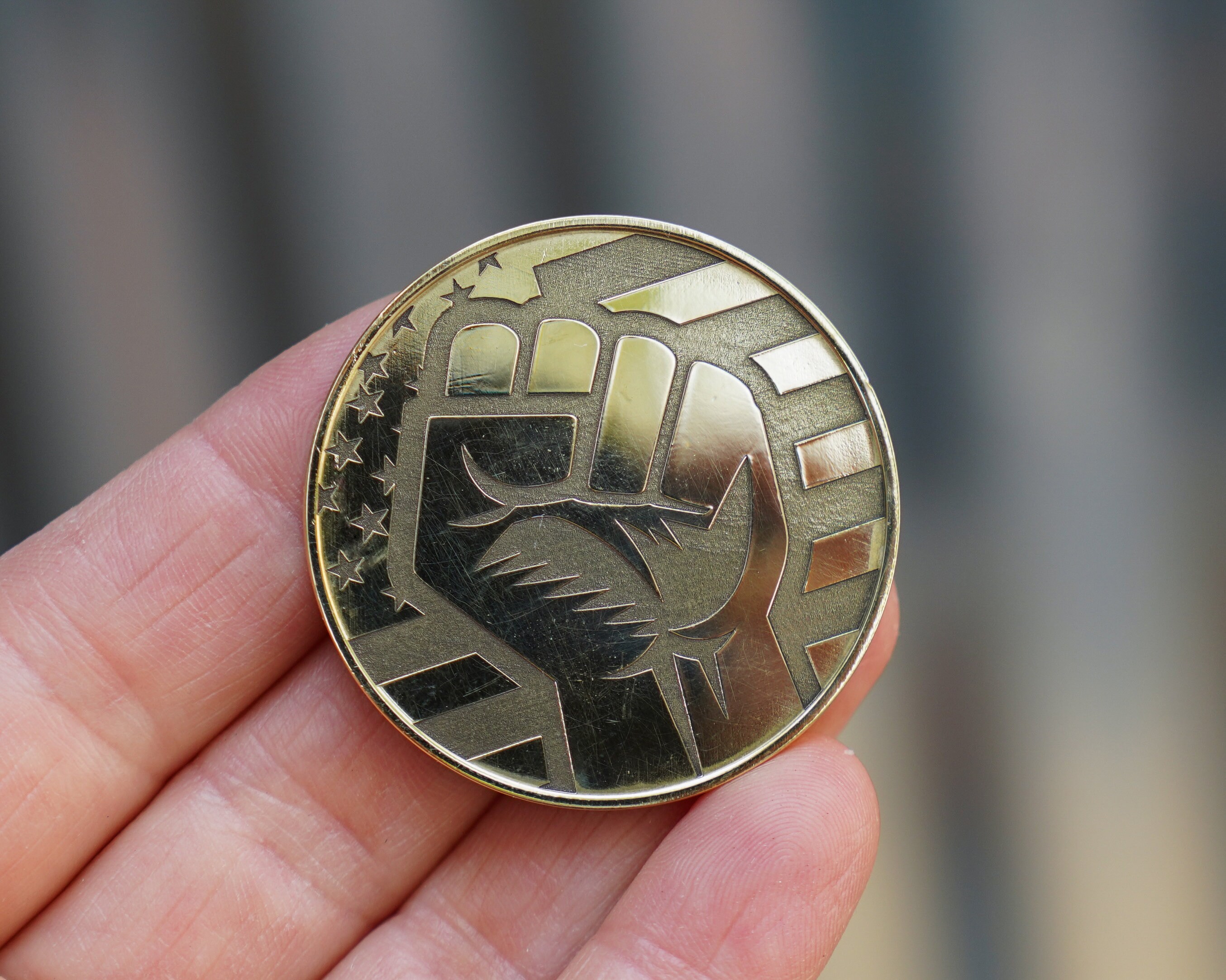 Trump 2024 Challenge Coin President Donald Trump Coin Fight Trump Merch ...