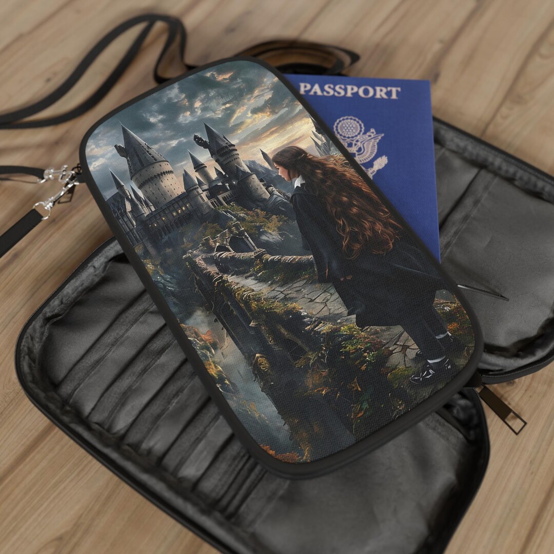 Hogwarts-inspired Wallet, Harry Potter Passport Holder, Magical Travel ...