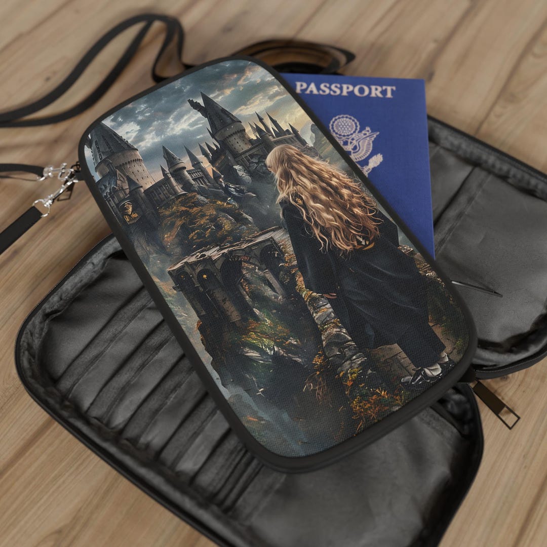 Hogwarts-inspired Wallet, Harry Potter Passport Holder, Magical Travel ...