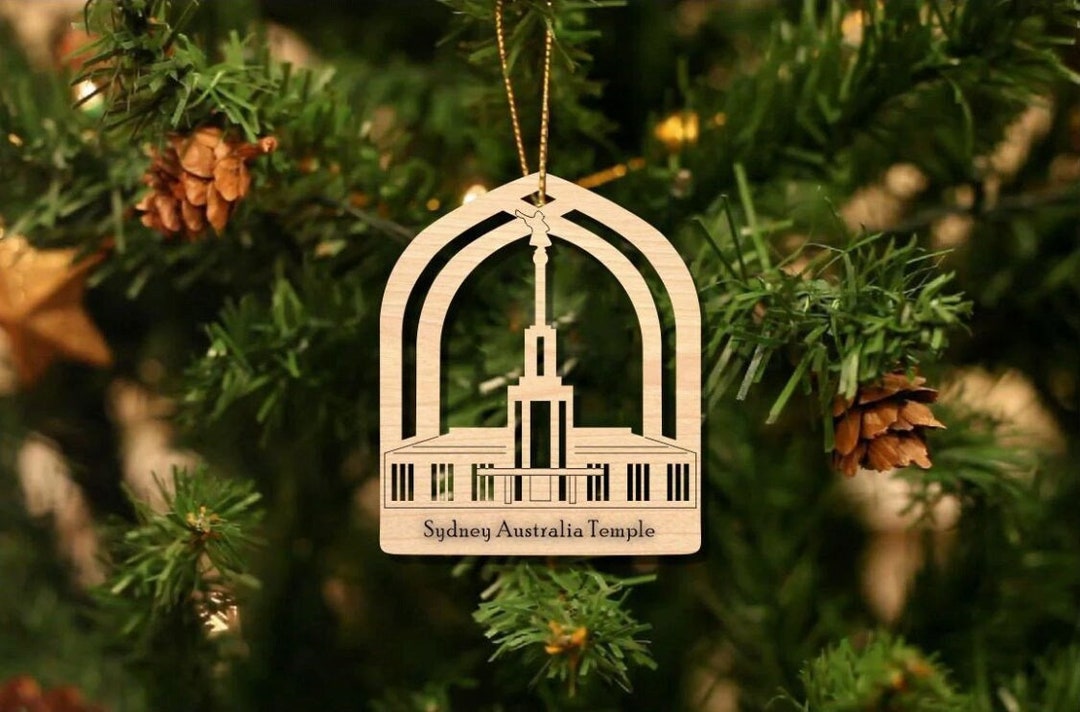 Sydney Australia Temple Ornament, LDS Temple, Latter Day Saints ...