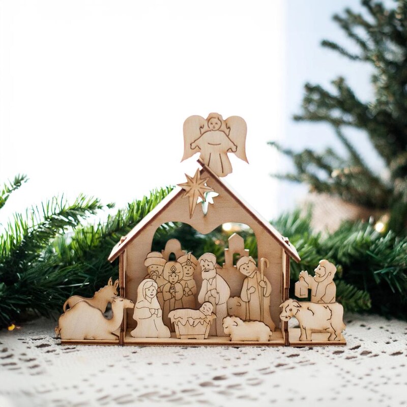 Diy Nativity Set - Etsy