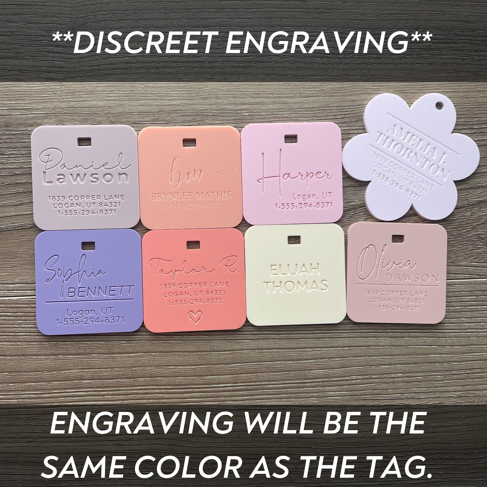 Personalized Luggage Tags, Bag Tags, Personalized ID Tags, Name Tags ...