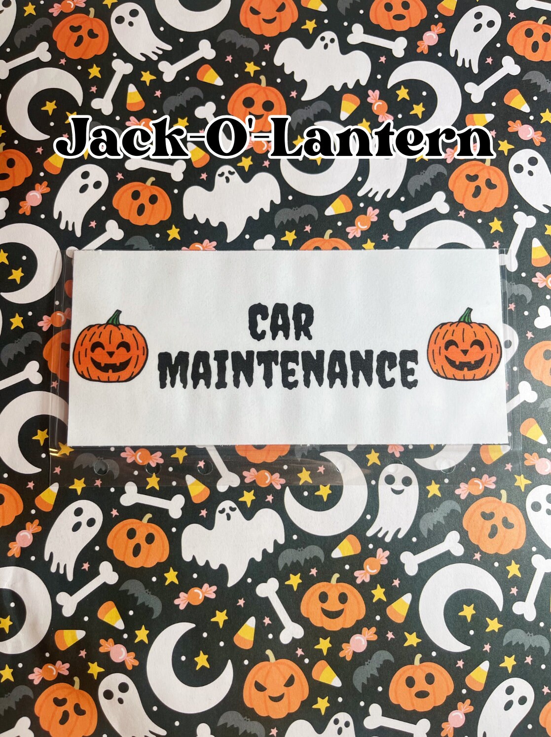 Custom Spooky Halloween Cash Envelopes | A6 Envelope | Budget Binder ...