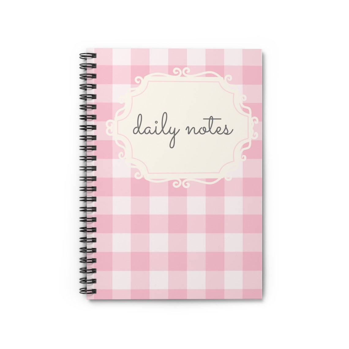 Coquette Aesthetic Pink Notebook for Daily Notes Spiral Journal Pink ...
