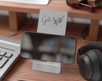 Be Strong and Courageous Phone Stand Mobile Display Stand Desk Phone ...