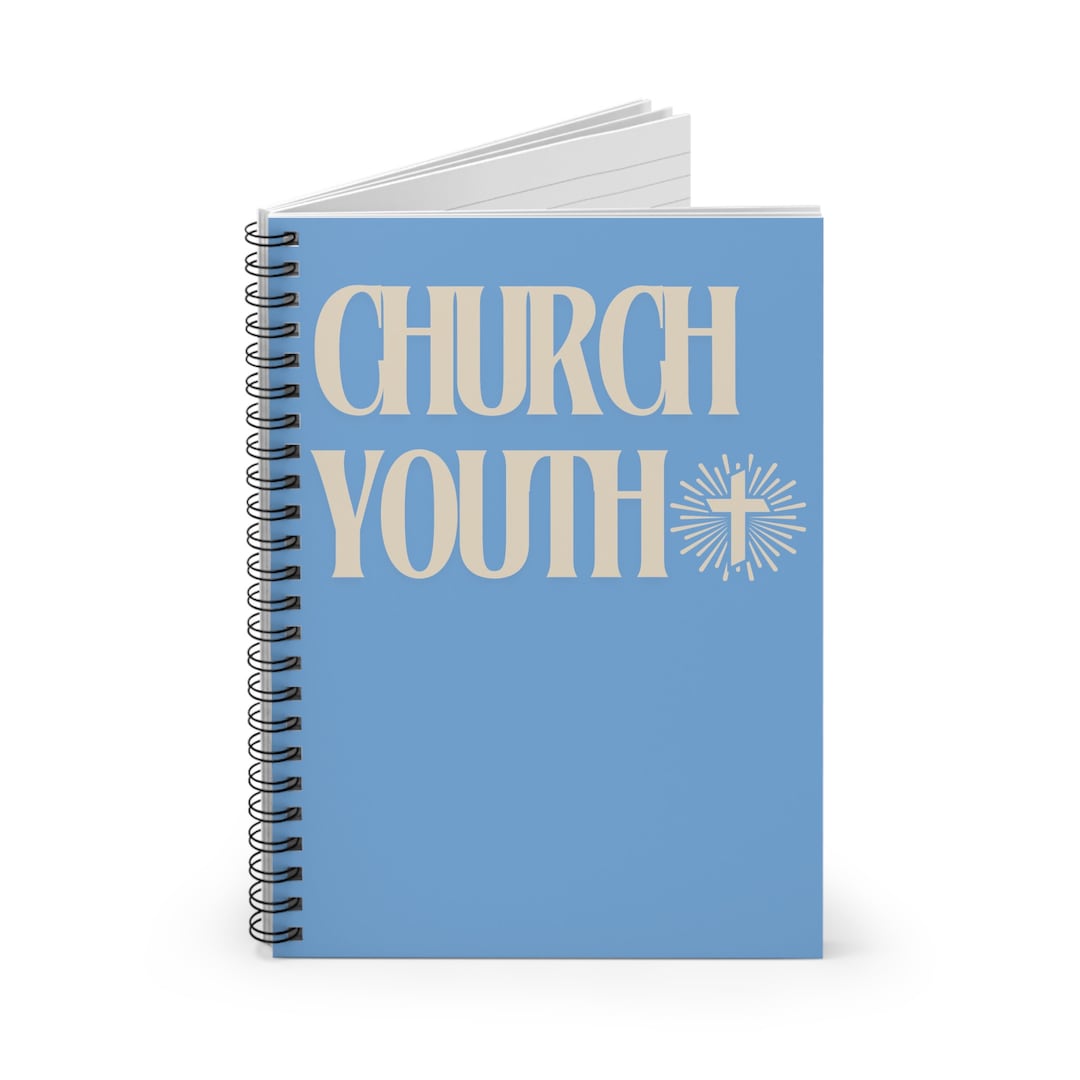 Church Notes Youth Notebook for Bible Study, Sunday School, Sermon ...