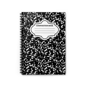 Retro Notebook 90s Theme Marble Composition School Book - Etsy