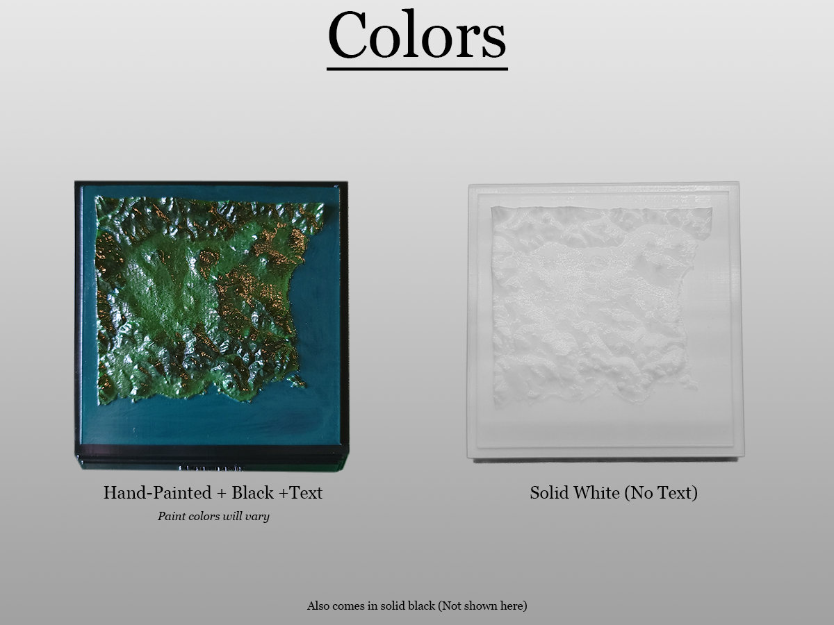 Dayz Chernarus 3D Printed Map - Etsy UK