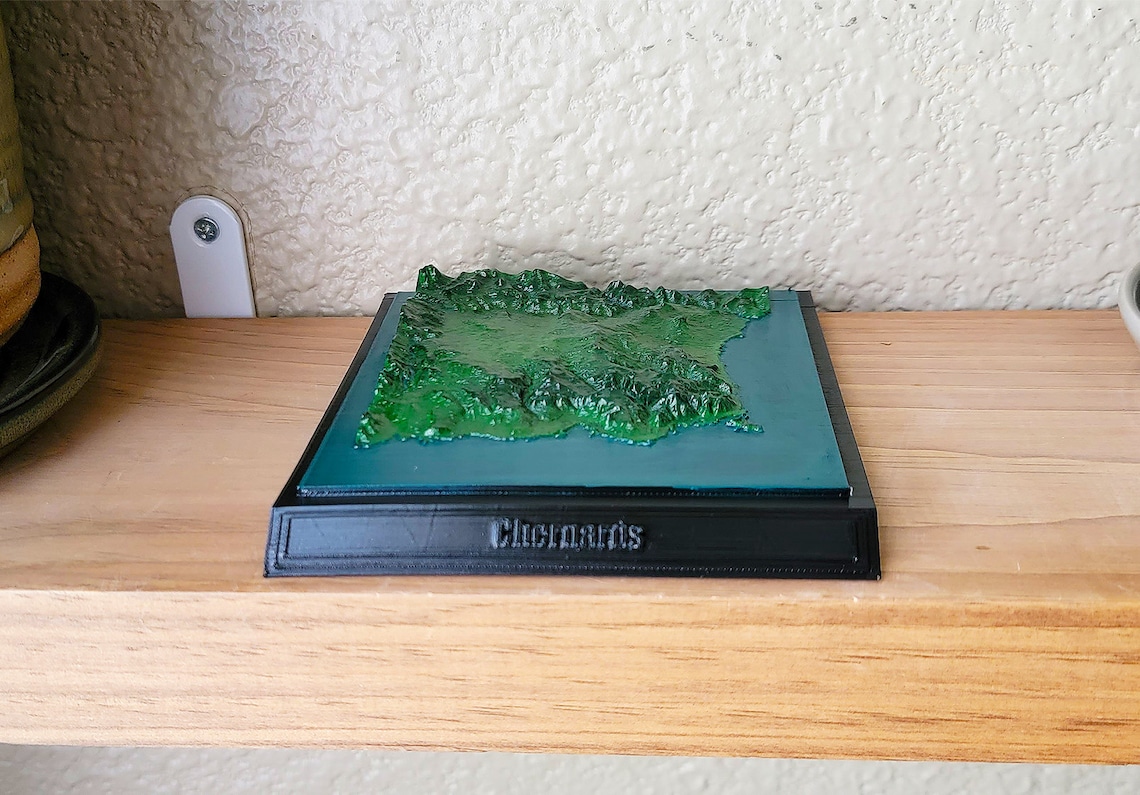 Dayz Chernarus 3D Printed Map - Etsy