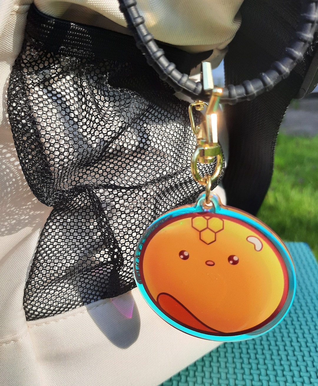 Honey Slime Rancher Rainbow Acrylic Keychain - Etsy