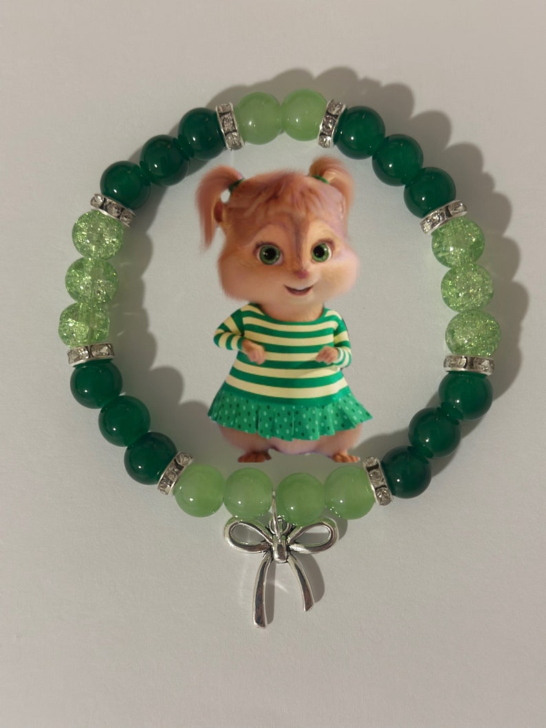 Alvin and the Chipmunks - the Chipettes Matching Trio Beaded Bracelets ...