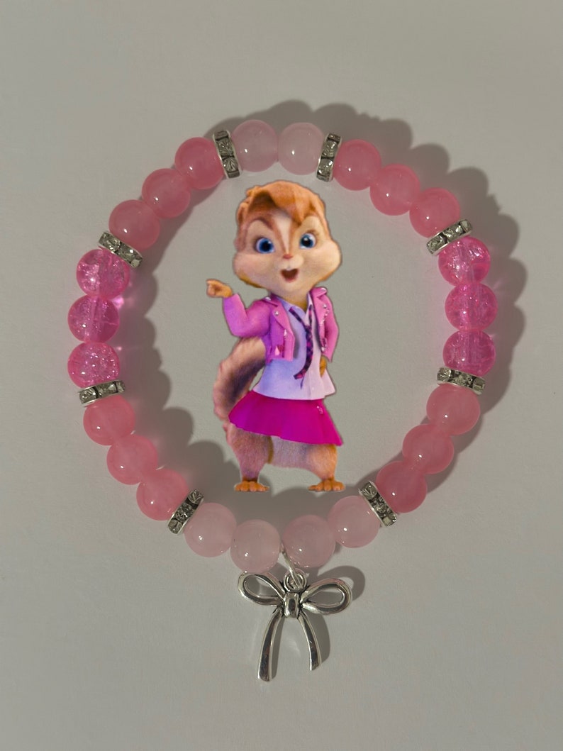 Alvin and the Chipmunks - the Chipettes Matching Trio Beaded Bracelets ...