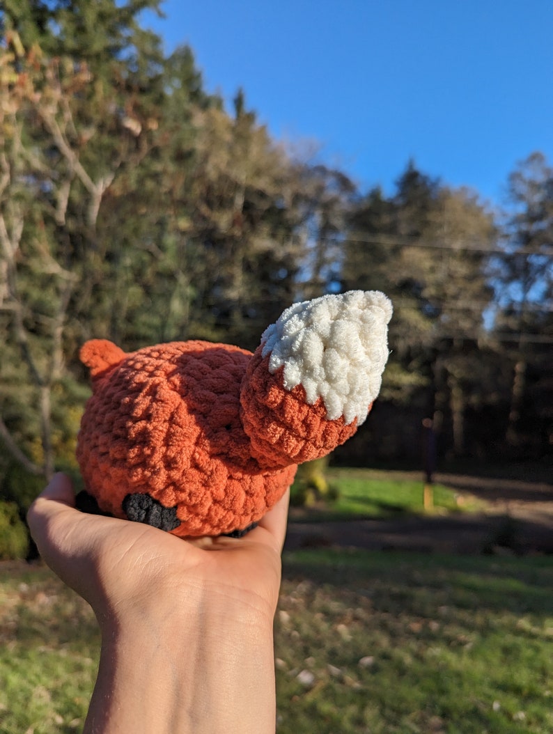 Fergus the Fox No-sew Crochet PATTERN - Etsy