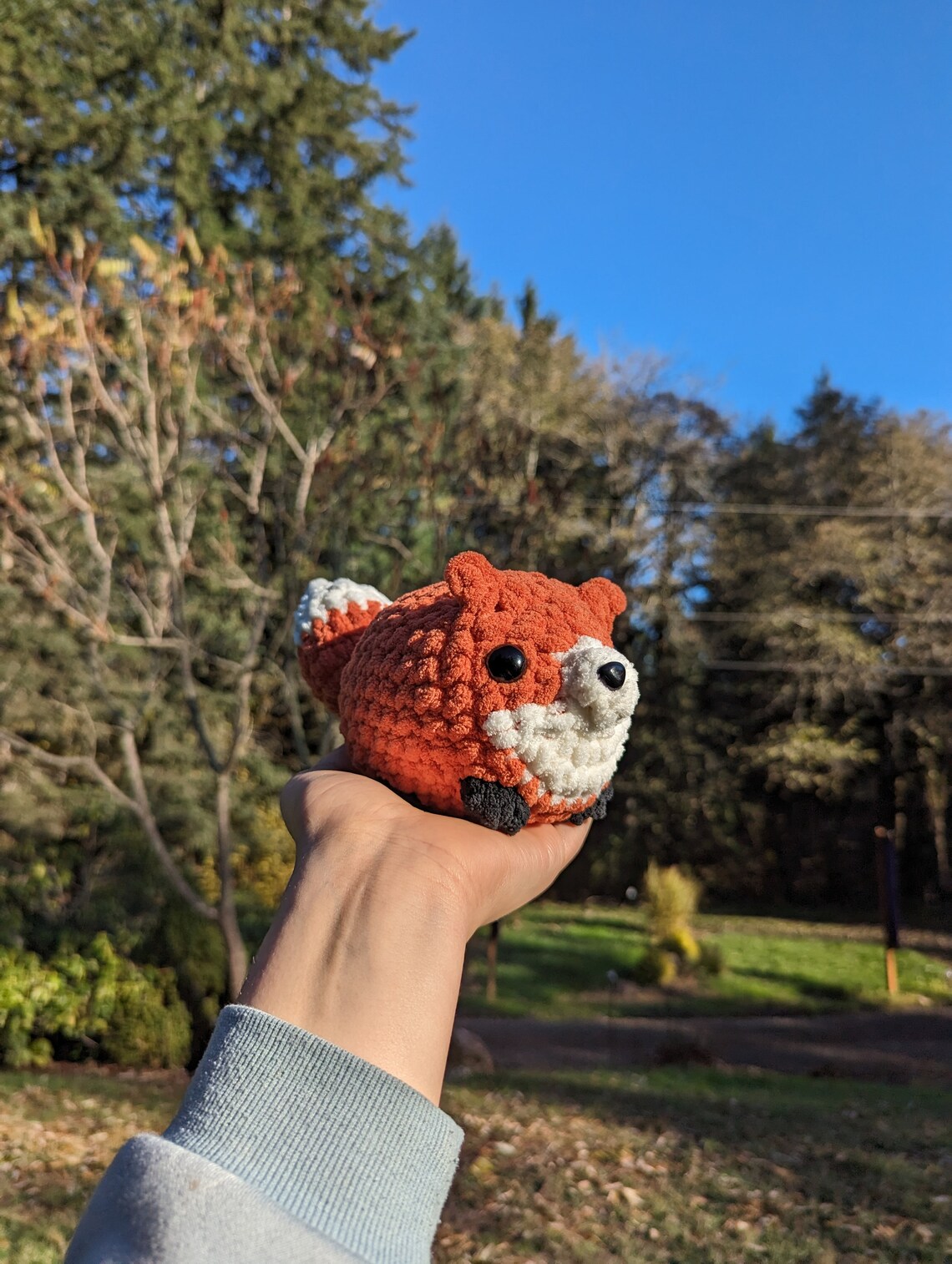 Fergus the Fox No-sew Crochet PATTERN - Etsy
