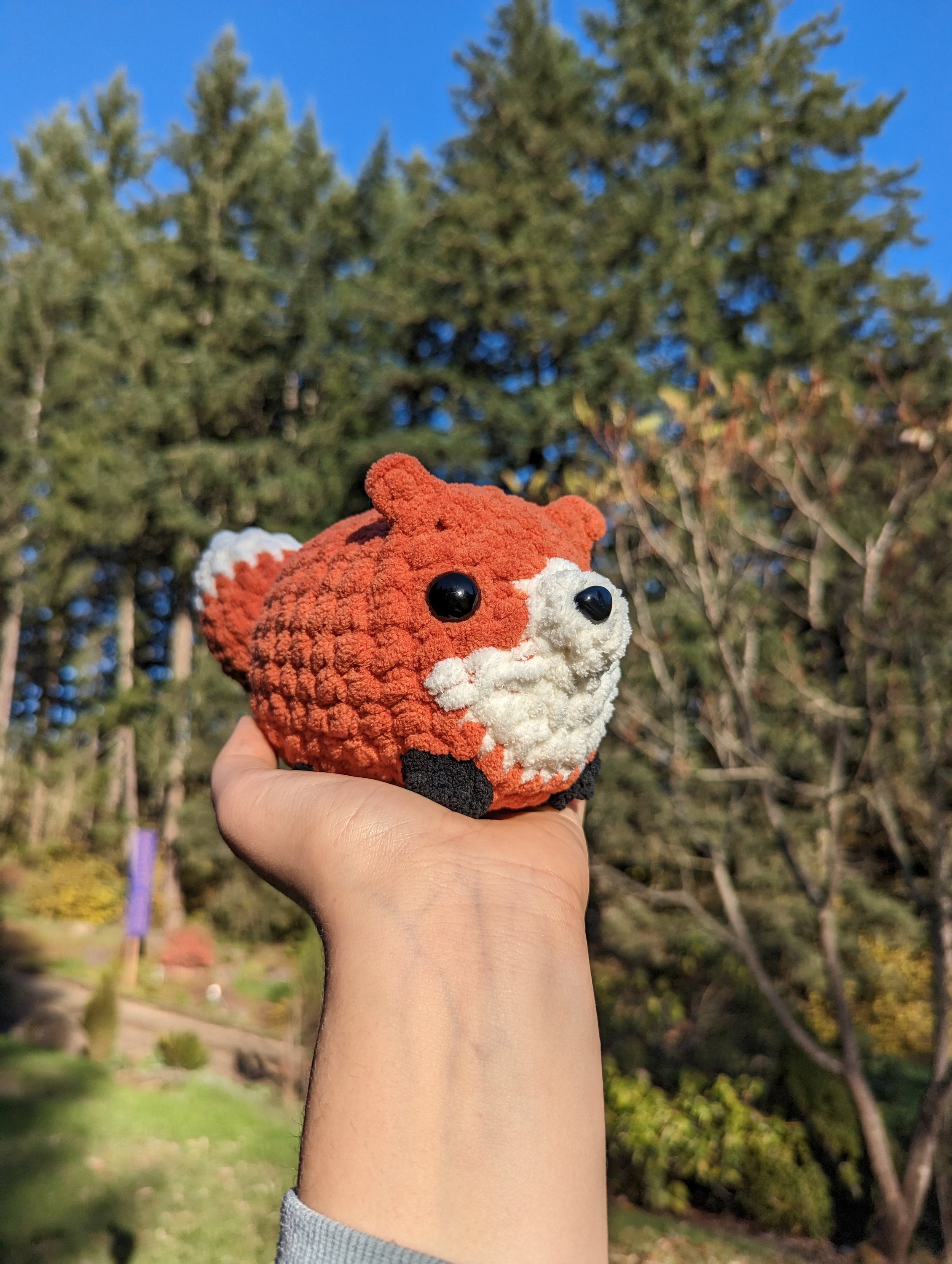 Fergus the Fox No-sew Crochet PATTERN - Etsy