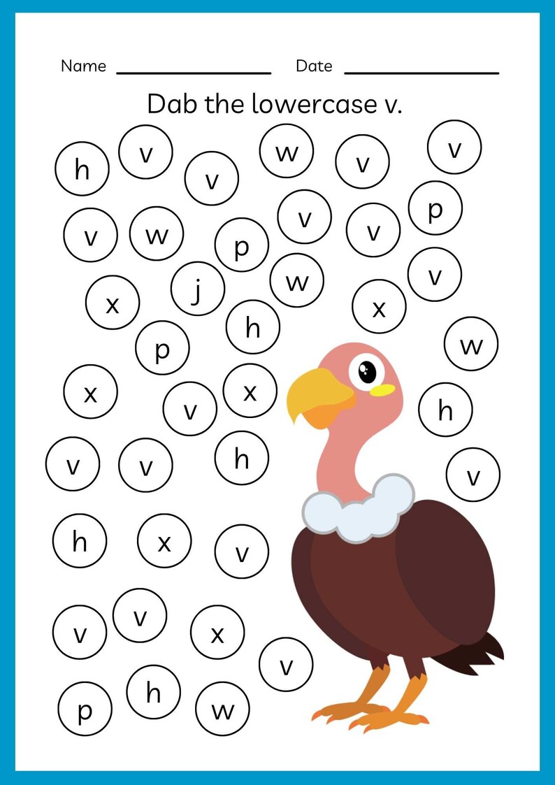 Fun and Colorful Preschool Alphabet Workbook - Etsy