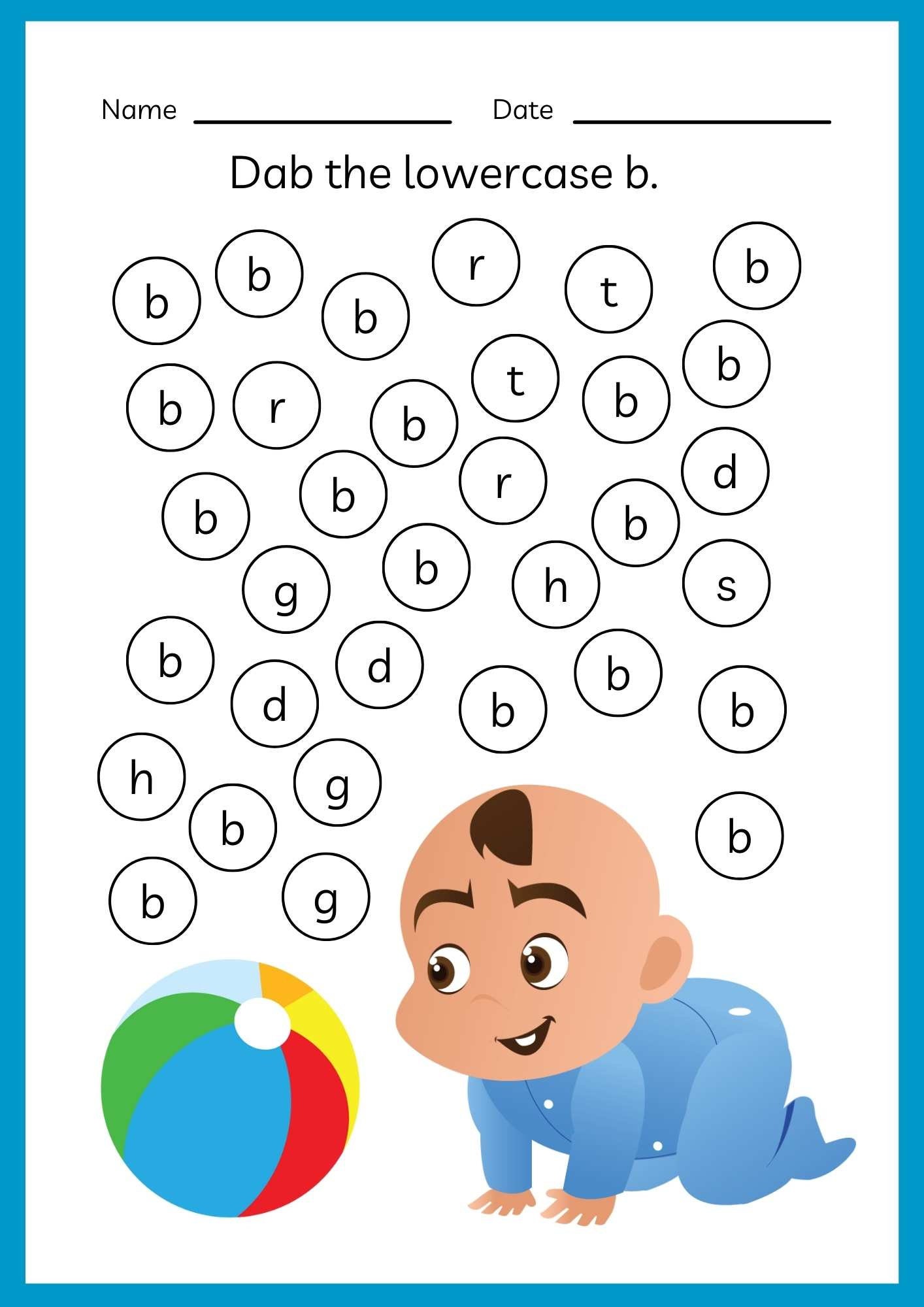 Fun and Colorful Preschool Alphabet Workbook - Etsy