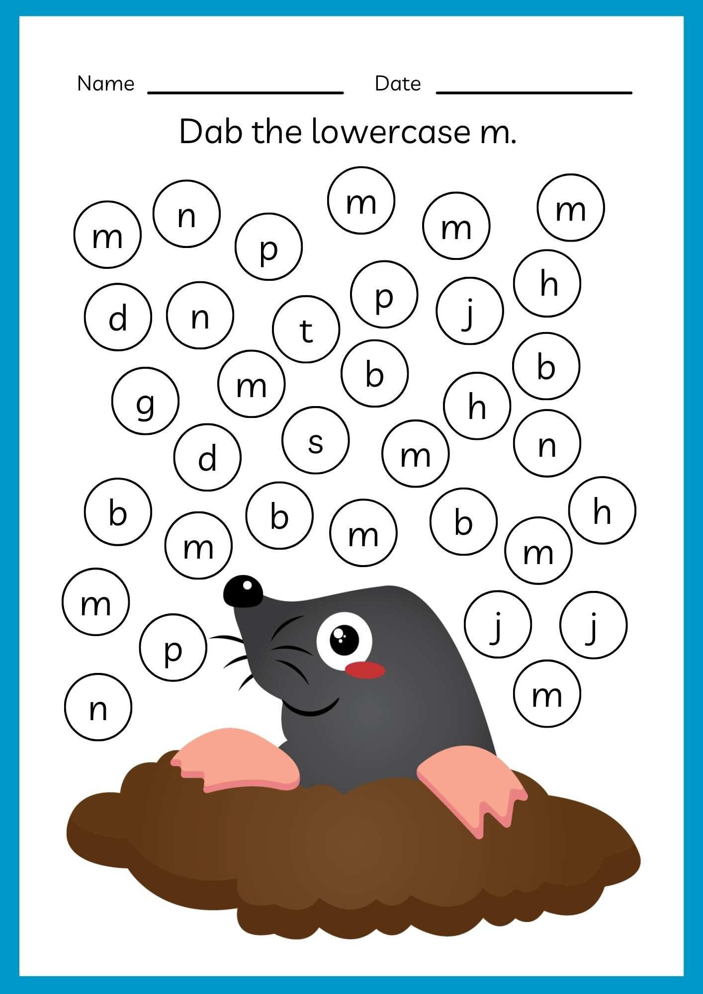 Fun and Colorful Preschool Alphabet Workbook - Etsy