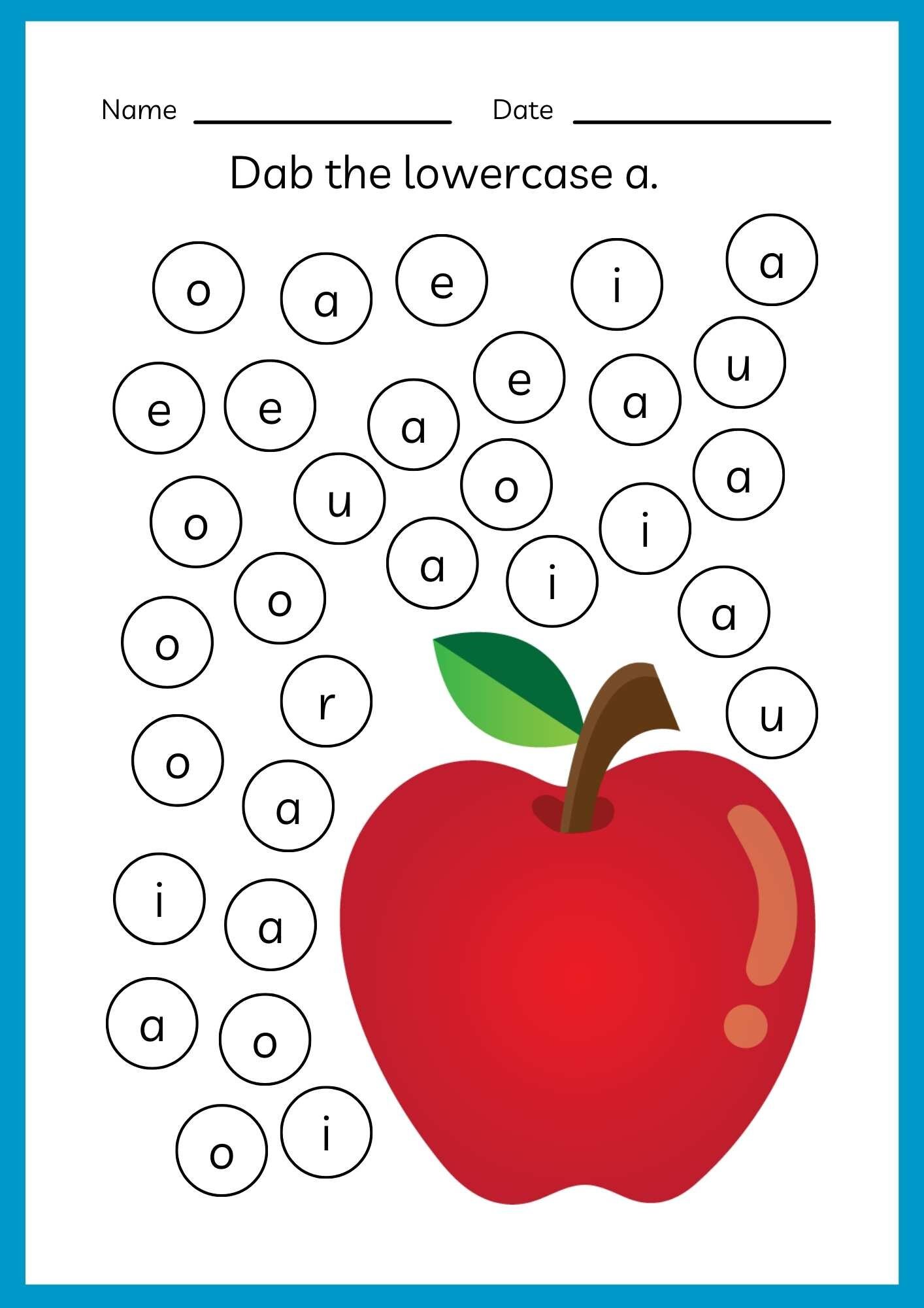 Fun and Colorful Preschool Alphabet Workbook - Etsy