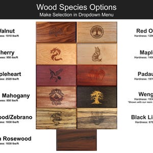 Personalized Hardwood Commander Deck Box - Etsy