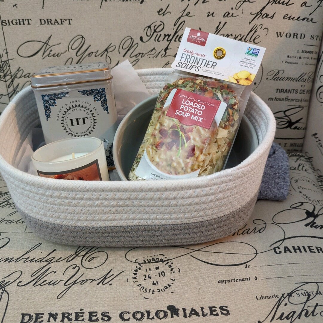 Get Well Soon Basket - Etsy