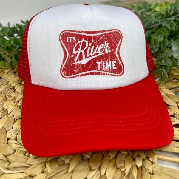 River Time Trucker Hat - Etsy