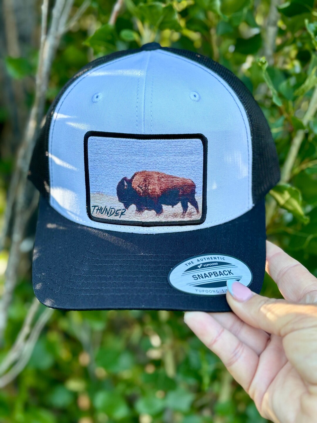 Buffalo Trucker Hat, Bison Trucker Hat, Buffalo Hat Patches - Etsy